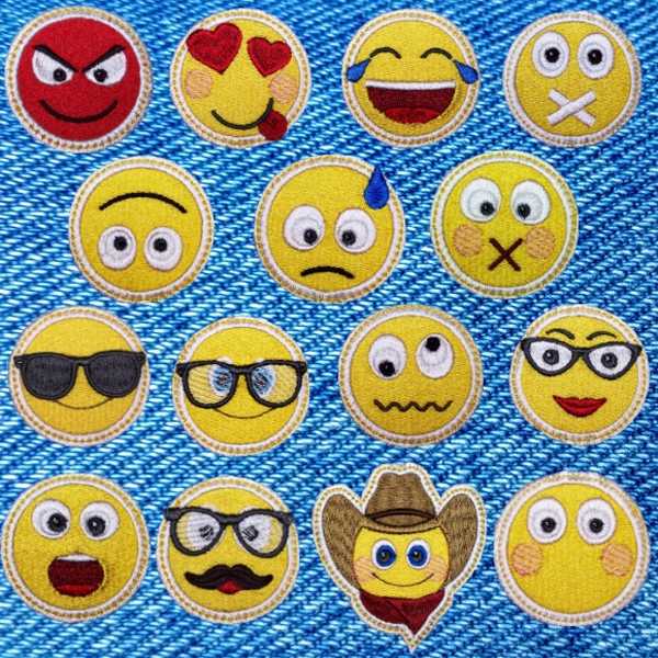 Emoji Patches 1 | OregonPatchWorks
