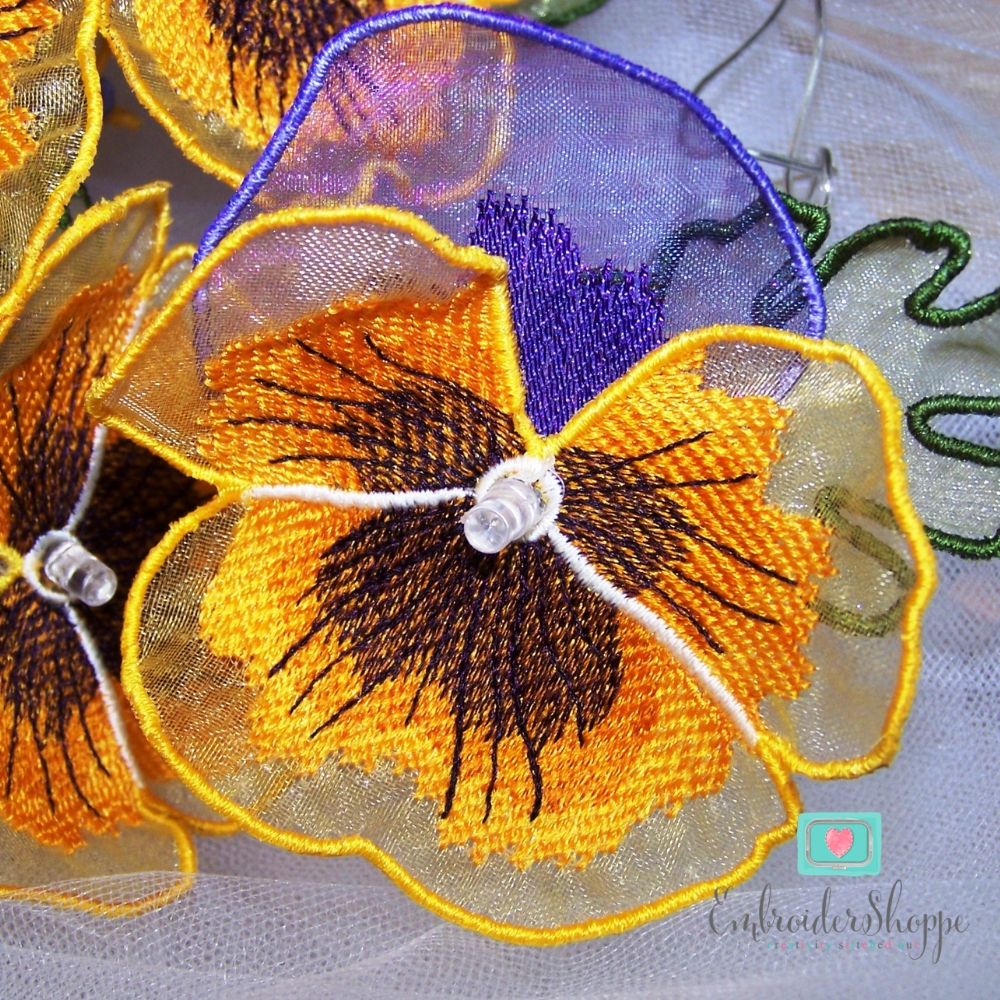 Pansy String Light | OregonPatchWorks