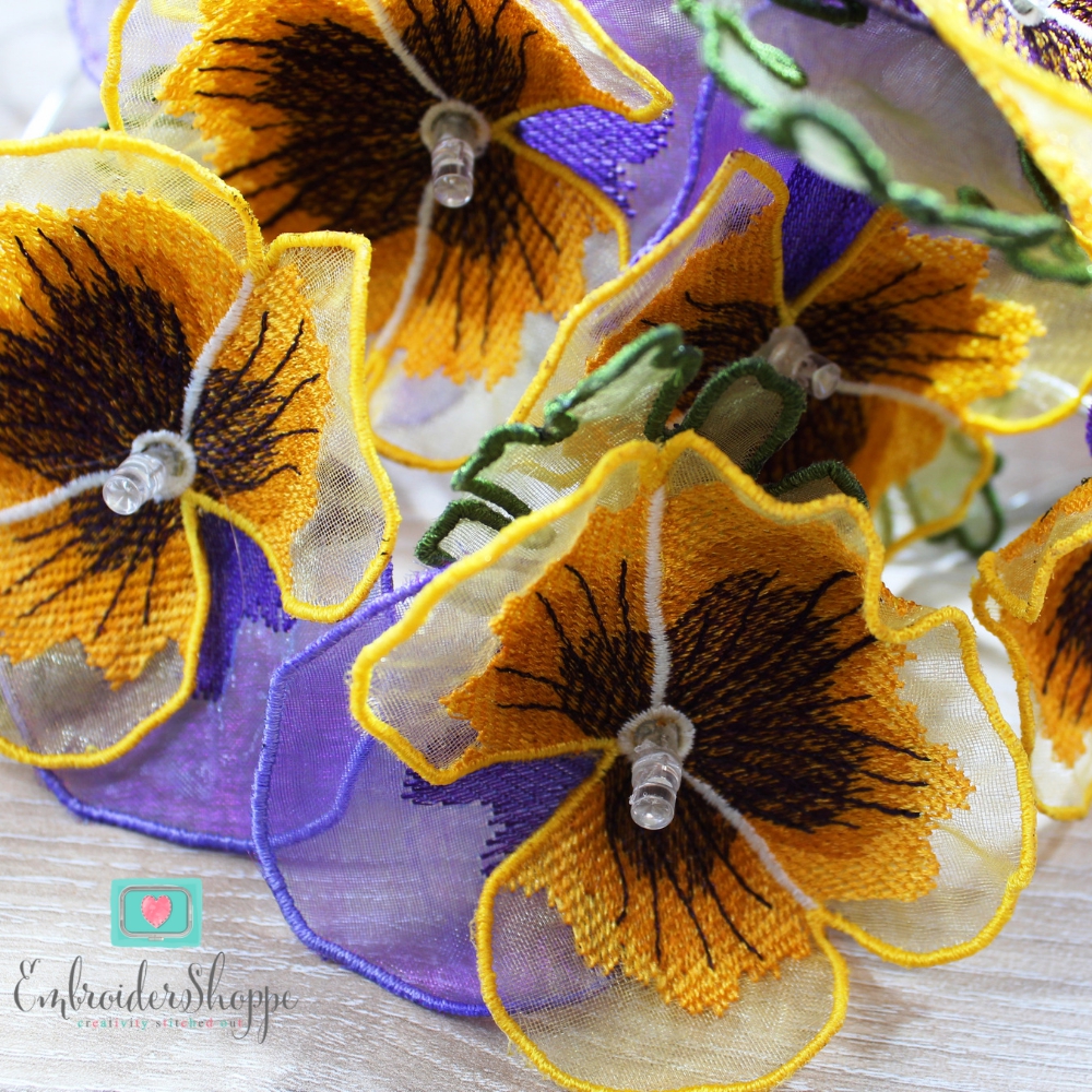 Pansy String Light | OregonPatchWorks