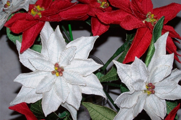 3D Poinsettias | OregonPatchWorks