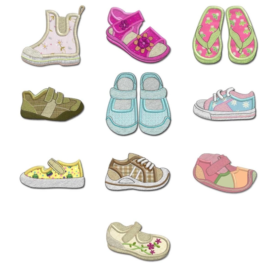 Applique Toddler Shoes | OregonPatchWorks