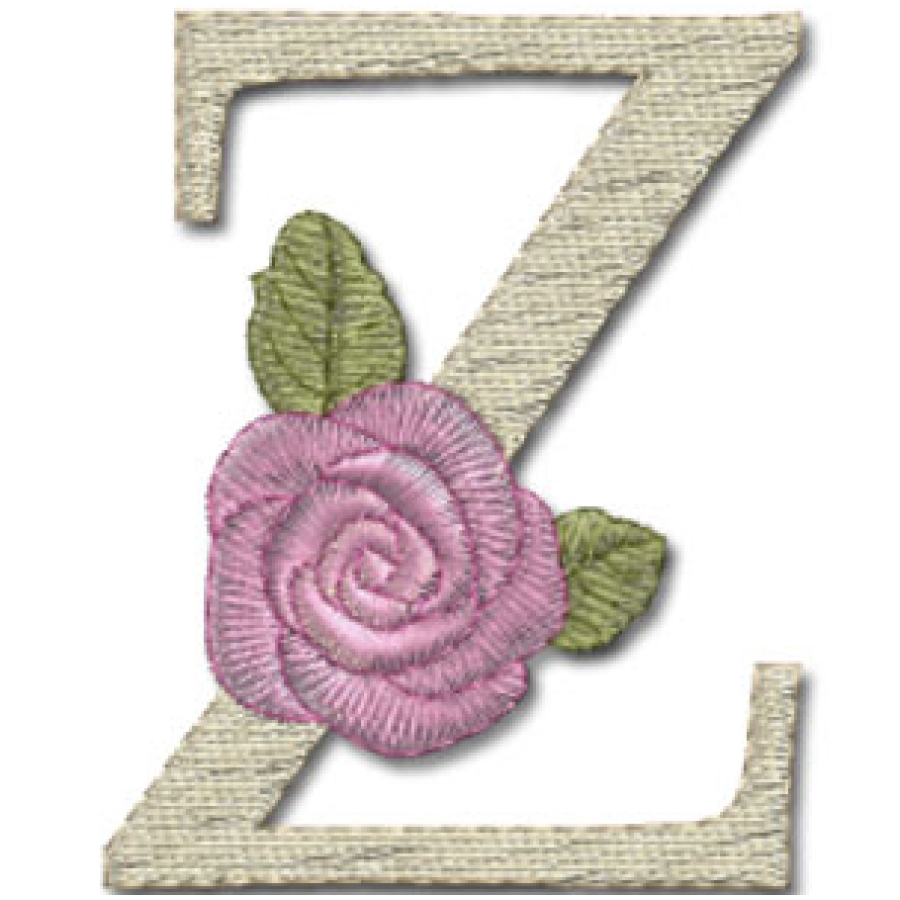 Roses Alphabet | OregonPatchWorks