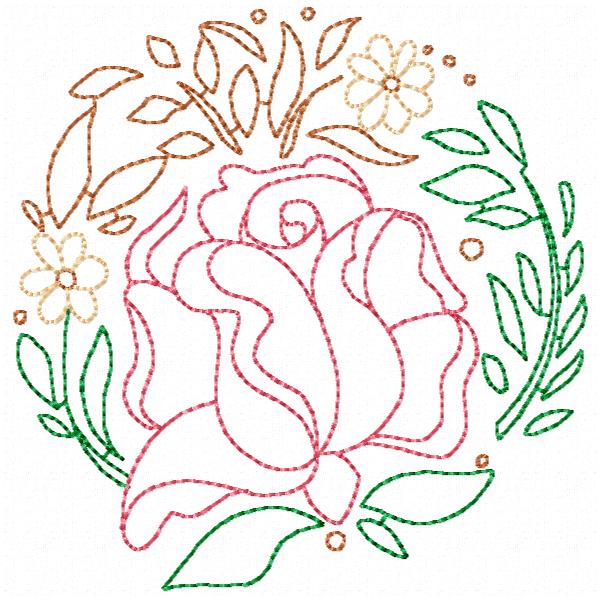 Beautiful Rose Lines | OregonPatchWorks