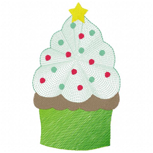 Christmas Cupcakes | OregonPatchWorks