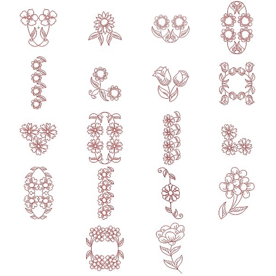 DECORATIVE FLOWERS | OregonPatchWorks