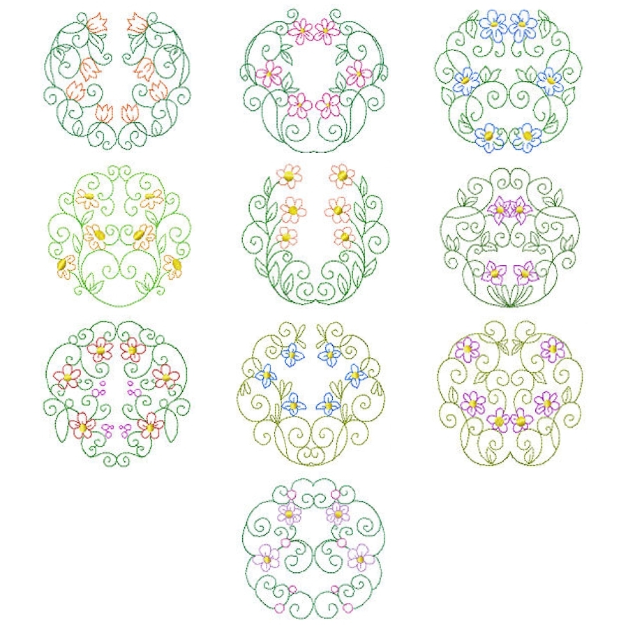 DAINTY FLORAL PATTERN | OregonPatchWorks