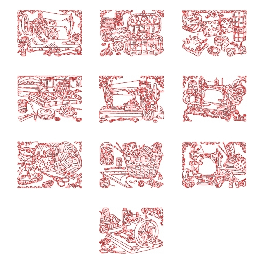 SEWING MACHINE SQUARES | OregonPatchWorks