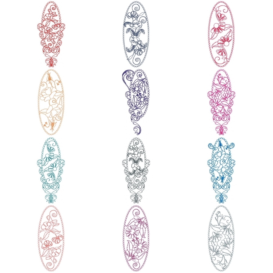 Victorian Redwork | OregonPatchWorks