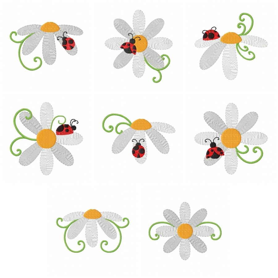Daisies and Bugs | OregonPatchWorks