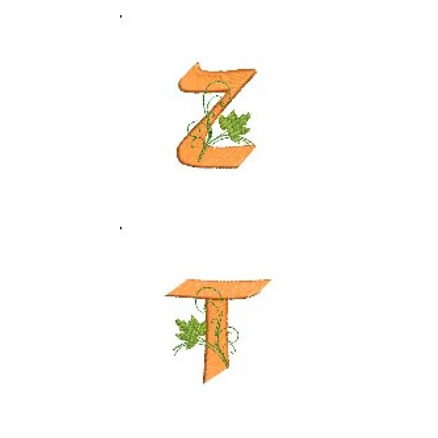 VINE ALPHABET | OregonPatchWorks