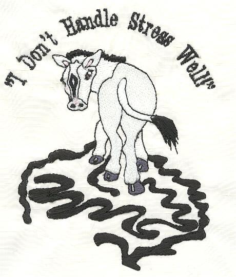 Stressed Out Zebra