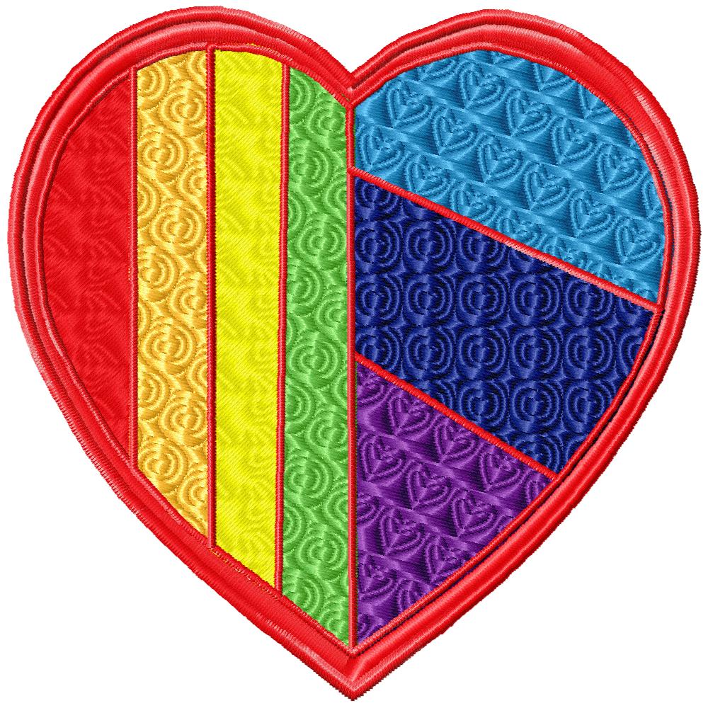 A Rainbow Heart