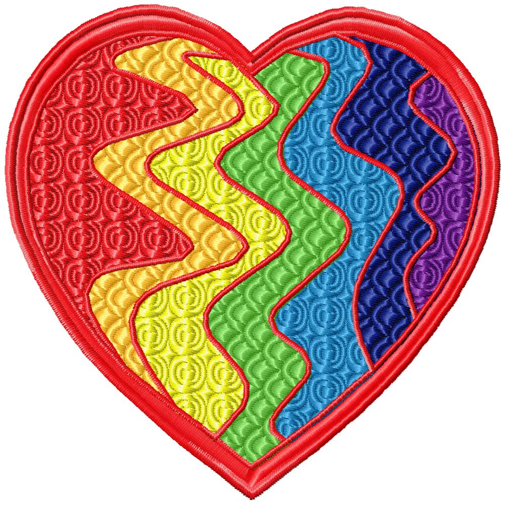 A Rainbow Heart