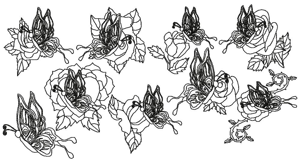 The Summer Rose BW | OregonPatchWorks