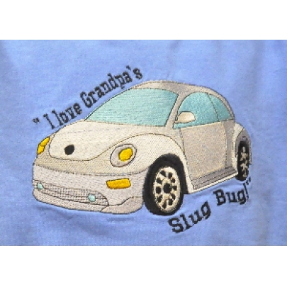 I Love My Slug Bug | OregonPatchWorks