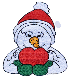 Country Christmas Snowman