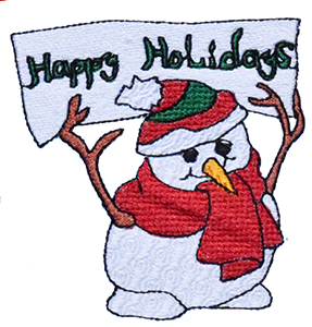 Country Christmas Snowman