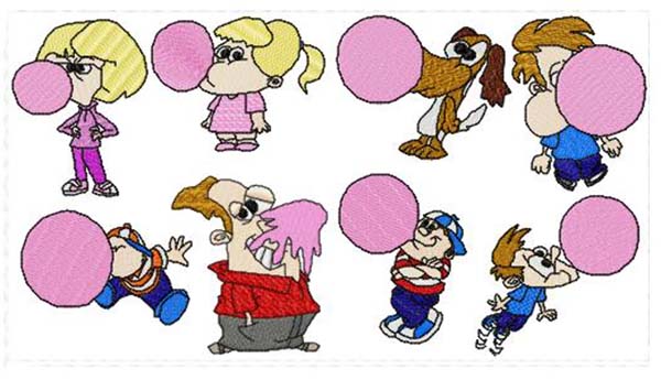 Bubble Gum Splat