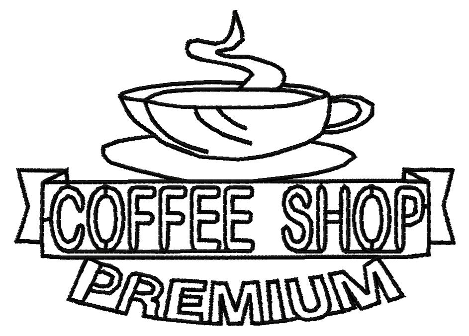 A Cup of Java BW | OregonPatchWorks