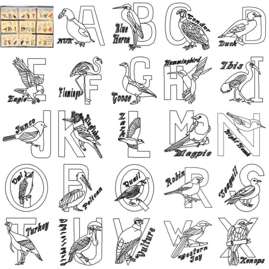 Flight Through the Alphabet | OregonPatchWorks
