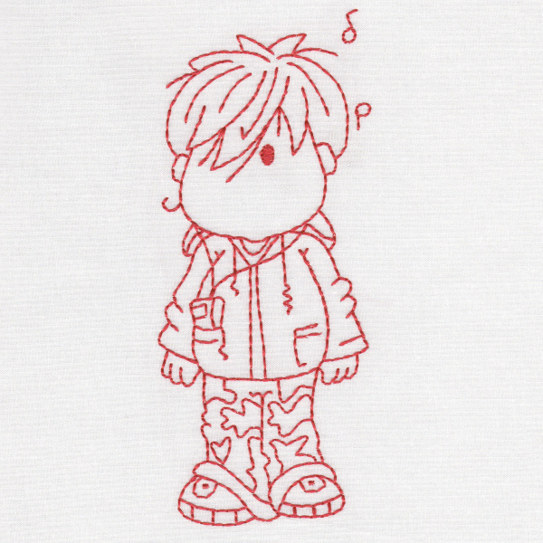 Bugrat Kids 2 Redwork