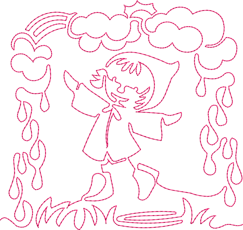 Continuous Spring Rain | OregonPatchWorks