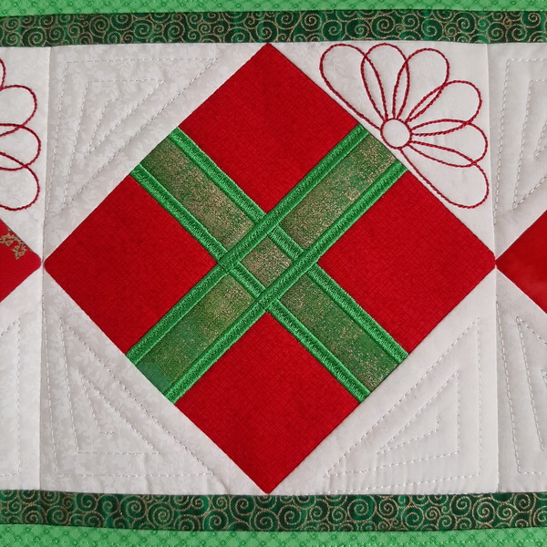 Present Table Runner | OregonPatchWorks