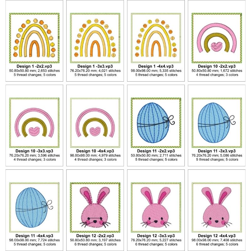 Easter Mini Blocks | OregonPatchWorks