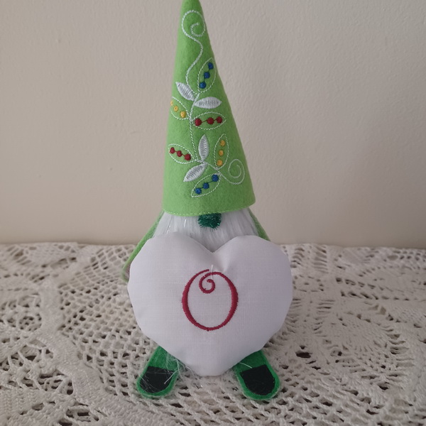 Happy Gnomes and Heart Alpha Cushions | OregonPatchWorks