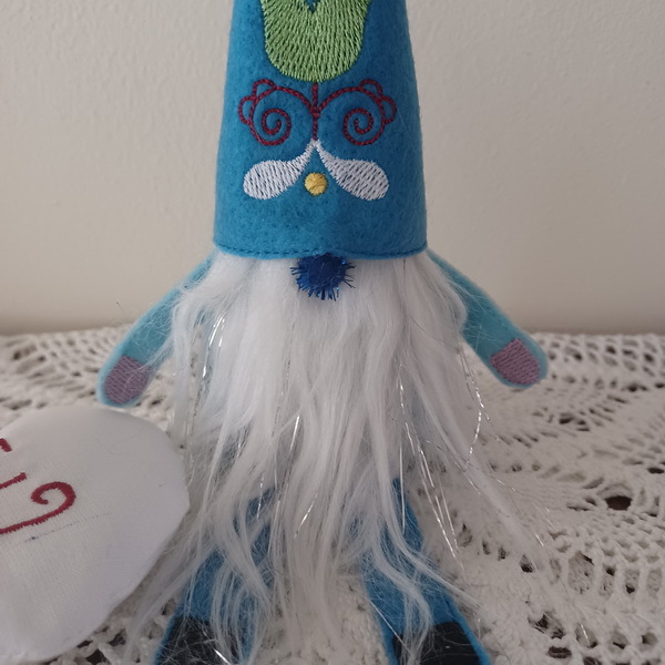 Happy Gnomes and Heart Alpha Cushions | OregonPatchWorks