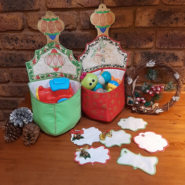 Christmas Pods and Labels | OregonPatchWorks