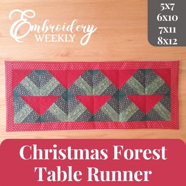 Christmas Forest Table Topper | OregonPatchWorks