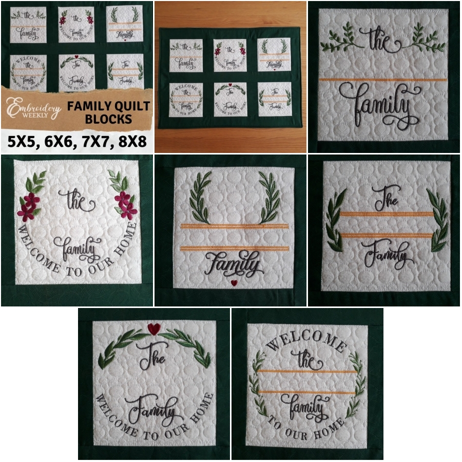 Family Quilt Blocks | OregonPatchWorks