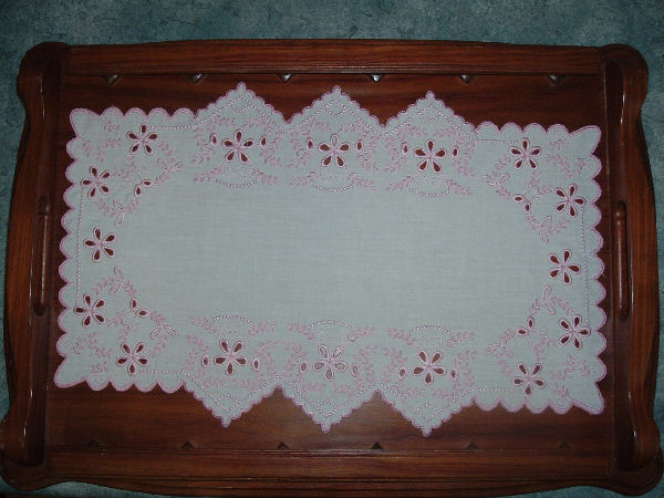 Heirloom Eyelet Edges Corners