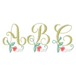 AlphabetDaintyPearls Trios Singles | OregonPatchWorks