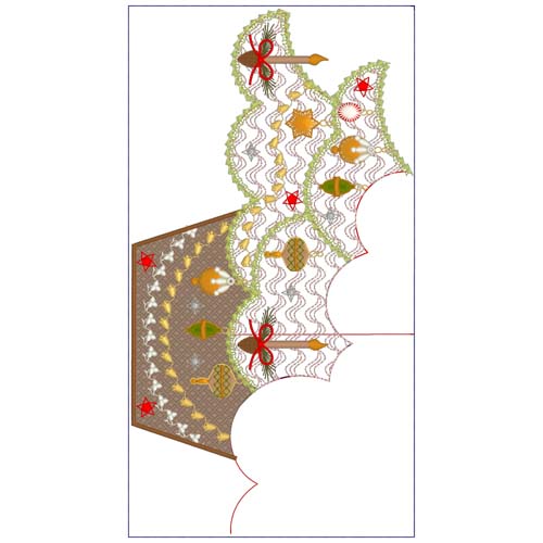 Romantic Crazy Quilted Christmas Tree | OregonPatchWorks
