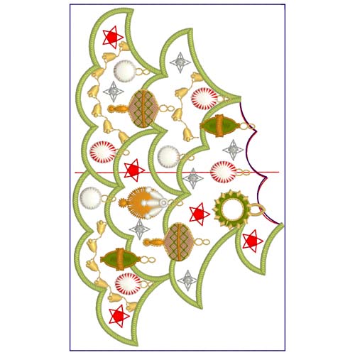 Romantic Crazy Quilted Christmas Tree | OregonPatchWorks