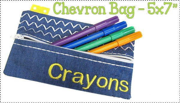 Simple Zipper Pen Bag | OregonPatchWorks