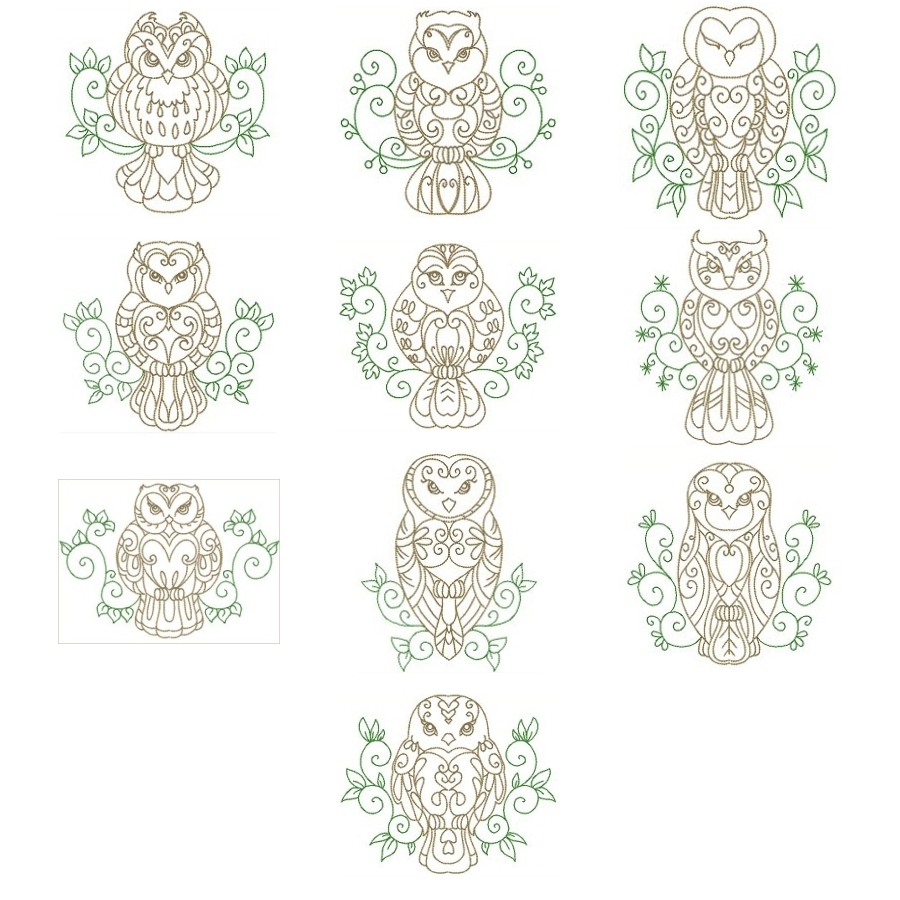 RW Enchanted Owls | OregonPatchWorks