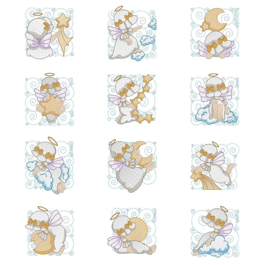 Sunbonnet Angels | OregonPatchWorks