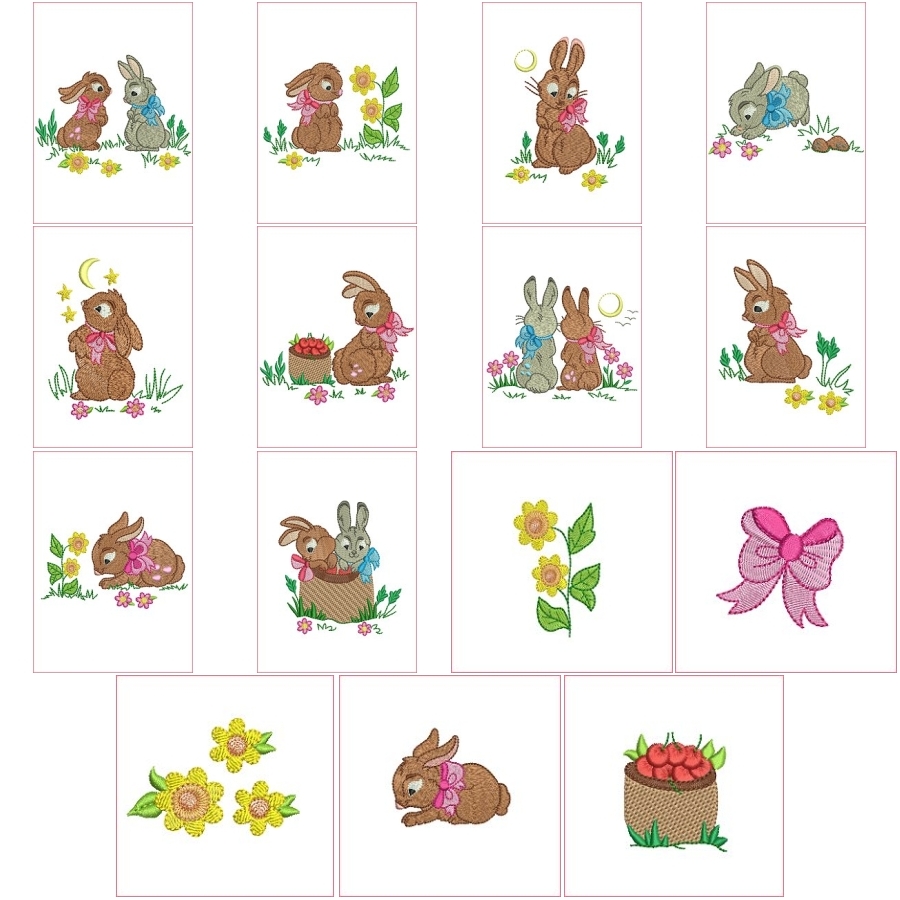 Bunnies in the Garden | OregonPatchWorks