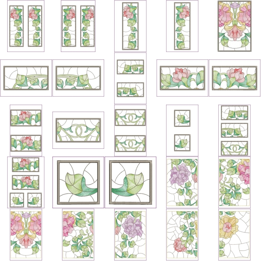 Tiffany Rose Garden | OregonPatchWorks