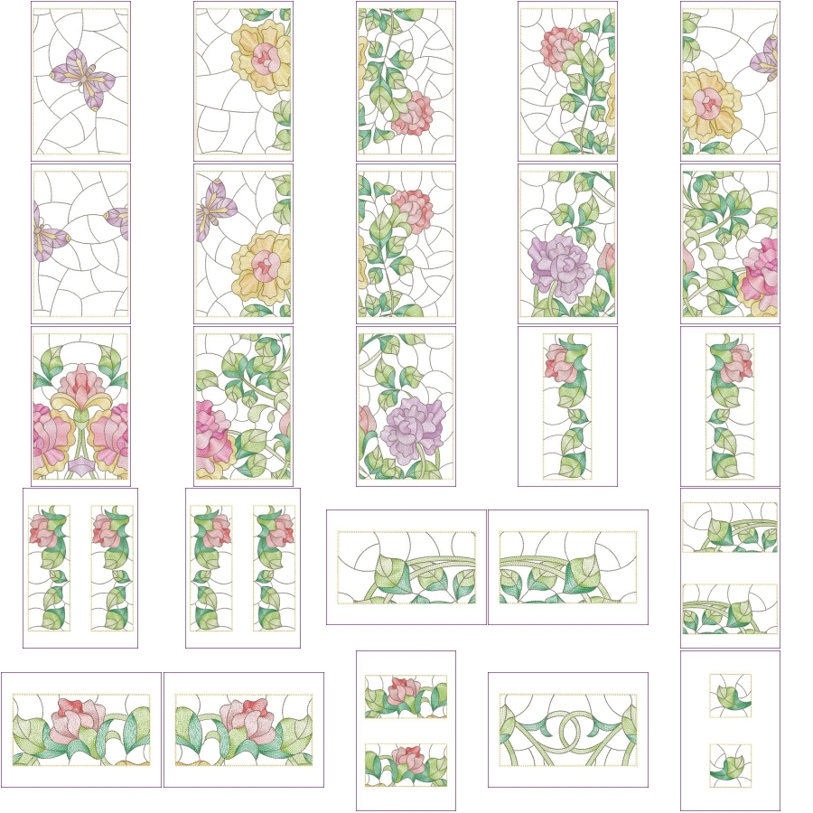 Tiffany Rose Garden | OregonPatchWorks