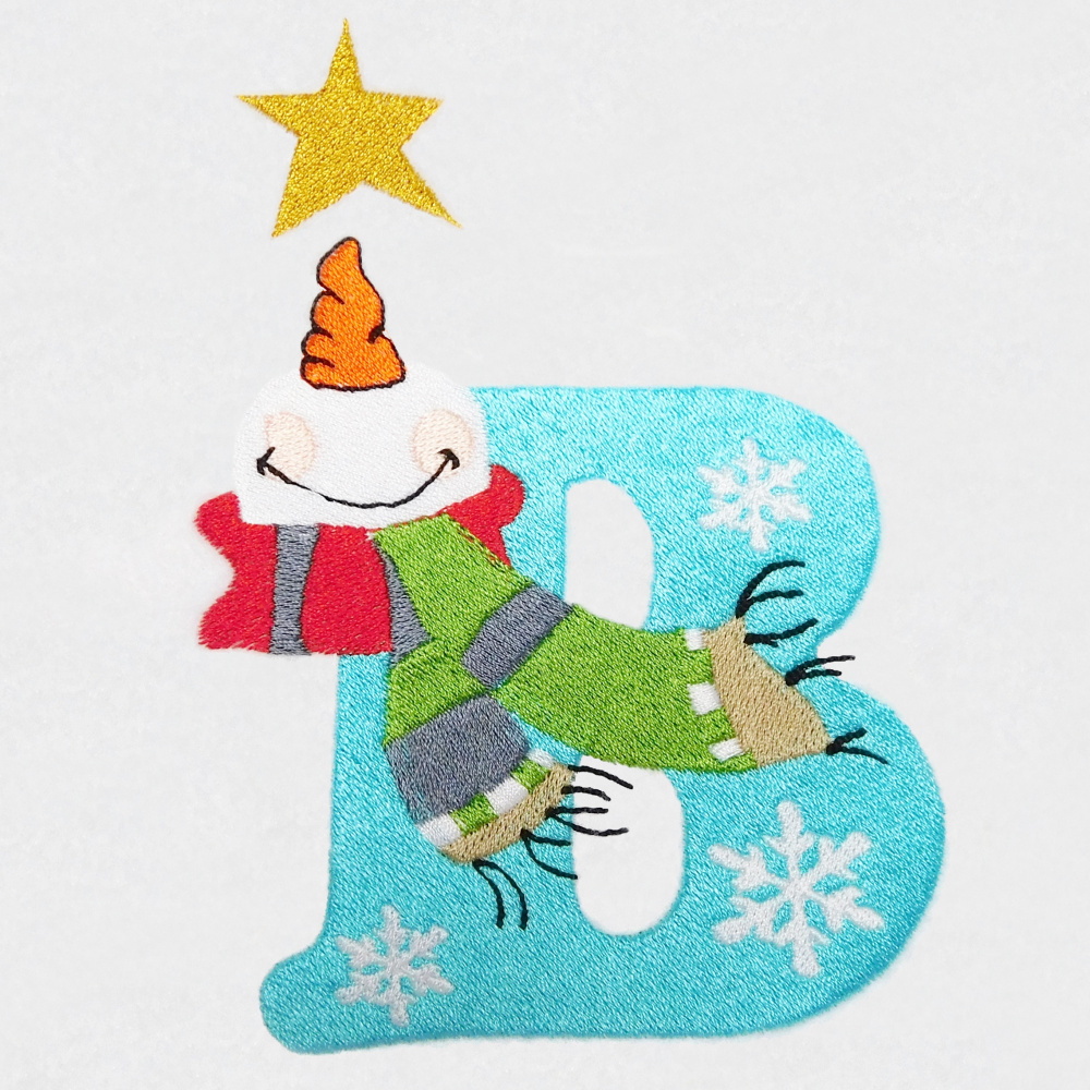 Adorable Snowmen Alphabet | OregonPatchWorks