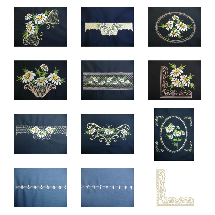 Victorian Daisy Lace | OregonPatchWorks