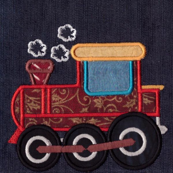 Applique Train | OregonPatchWorks