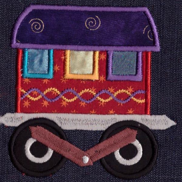 Applique Train | OregonPatchWorks