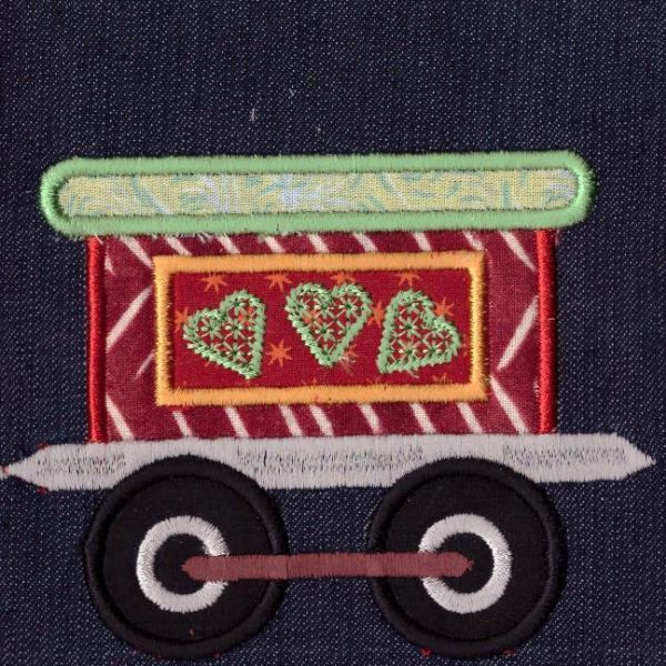 Applique Train | OregonPatchWorks