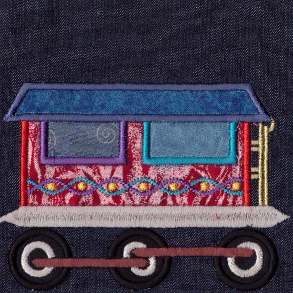 Applique Train | OregonPatchWorks