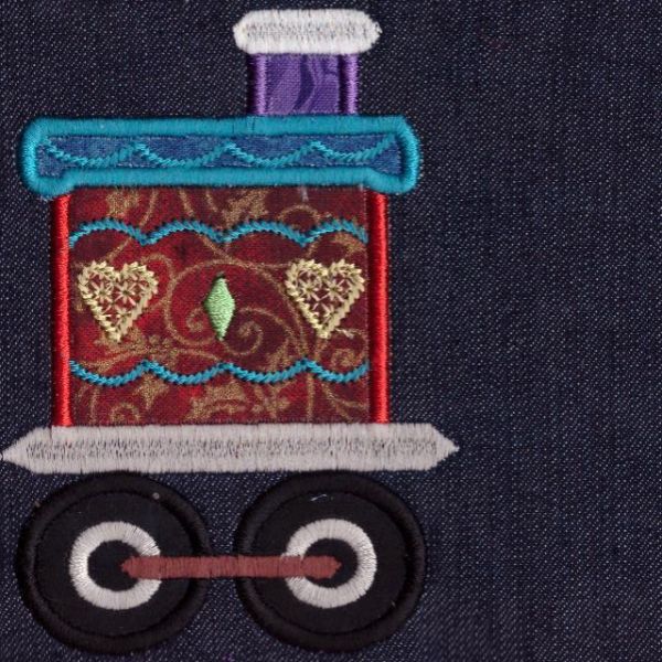 Applique Train | OregonPatchWorks